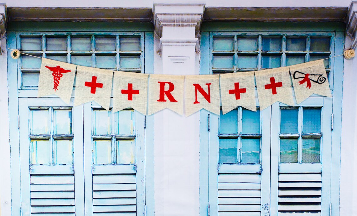 Graduation RN Banner, NP Banner, CNA Banner, Bsn Banner, Lpn Banner ...