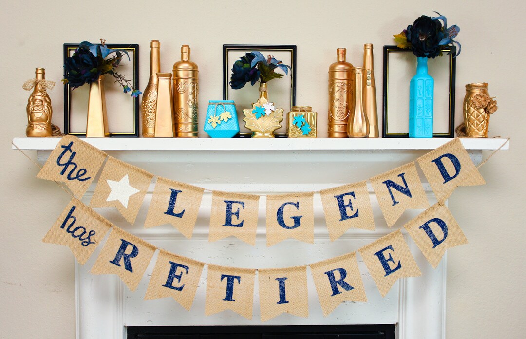 The Legend Has Retired, Happy Retirement. Air Force Retirement Banner ...