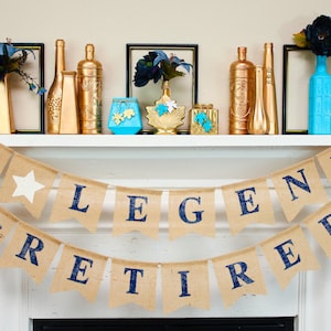 The Legend Has Retired, Happy Retirement. Air Force Retirement Banner ...