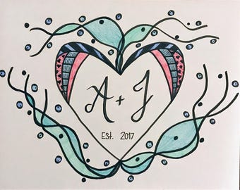 Original doodle art | Etsy