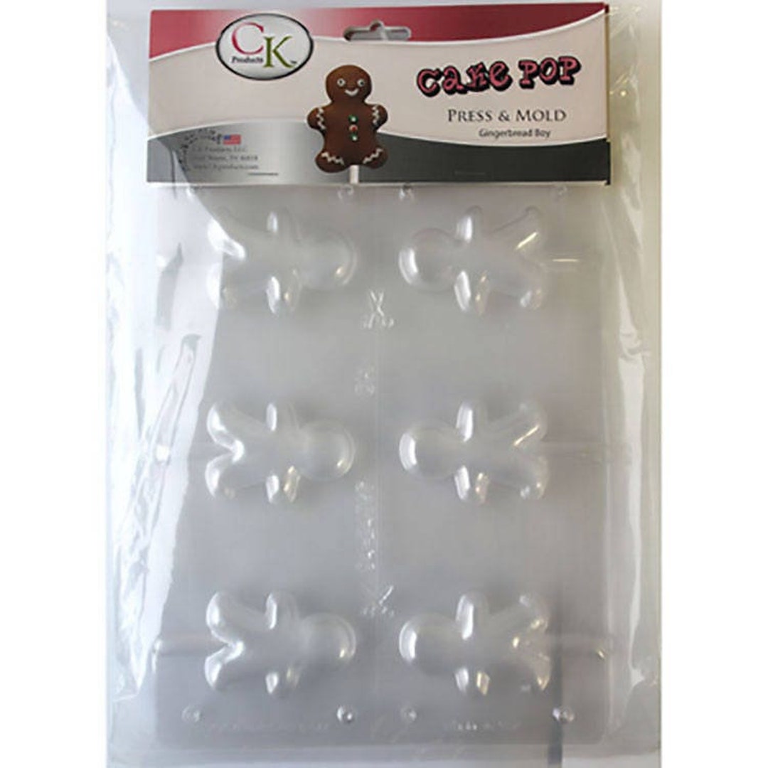 CAKE POP GINGERBREAD Boy Press and Mold, 3 Pack, by Ckproducts - Etsy