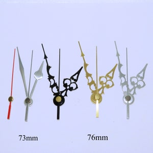 Replacement Quartz Clock Sweep Mechanism, Motor and Hands, DIY Repair ...