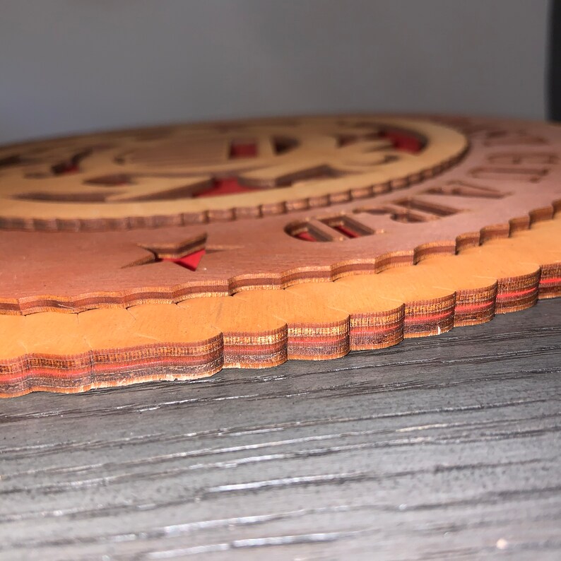 Paramedic Firefighter Personal Wooden 3D Wall Tribute 6" and 12" Sizes ...