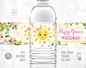 Sunshine Favor Tags Printable Sunshine Labels Sunshine - Etsy