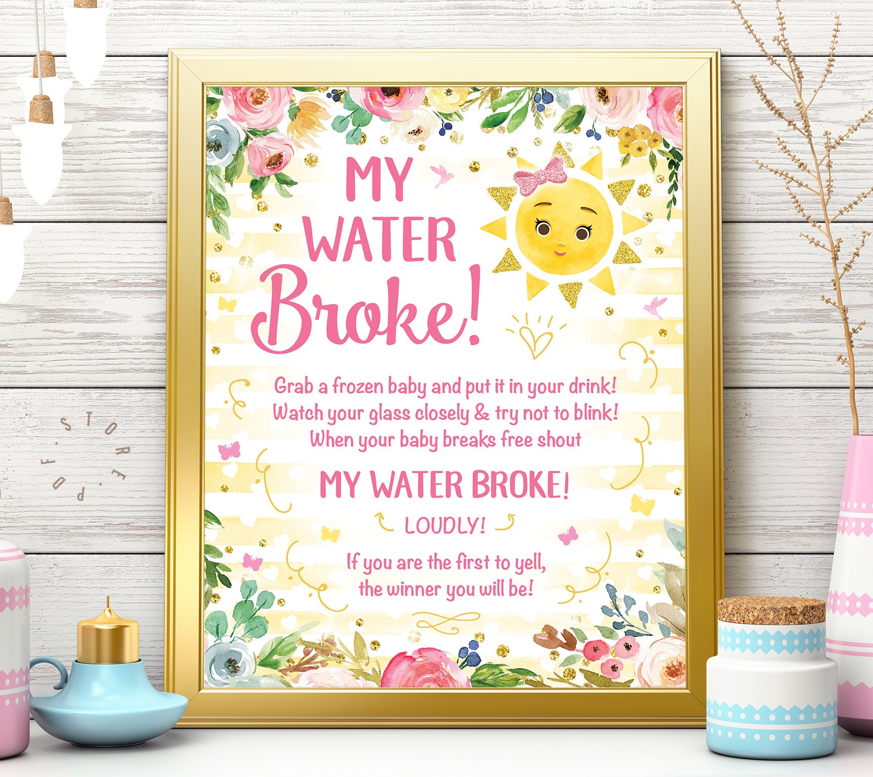 My Water Broke Game Ice Cube Frozen Babies Game Sprinkle Sunshine ...