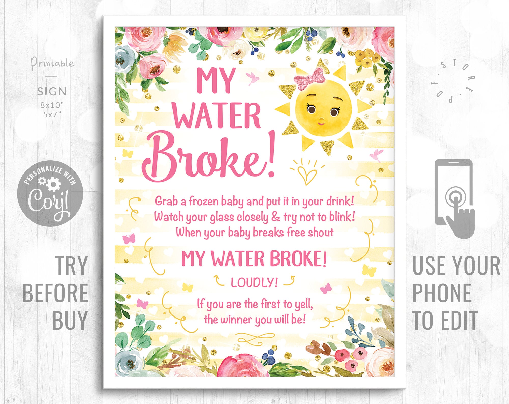 My Water Broke Game Ice Cube Frozen Babies Game Sprinkle Sunshine ...