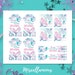 Mermaid Favor Tags Mermaid Birthday Party Our Little Mermaid Bash ...