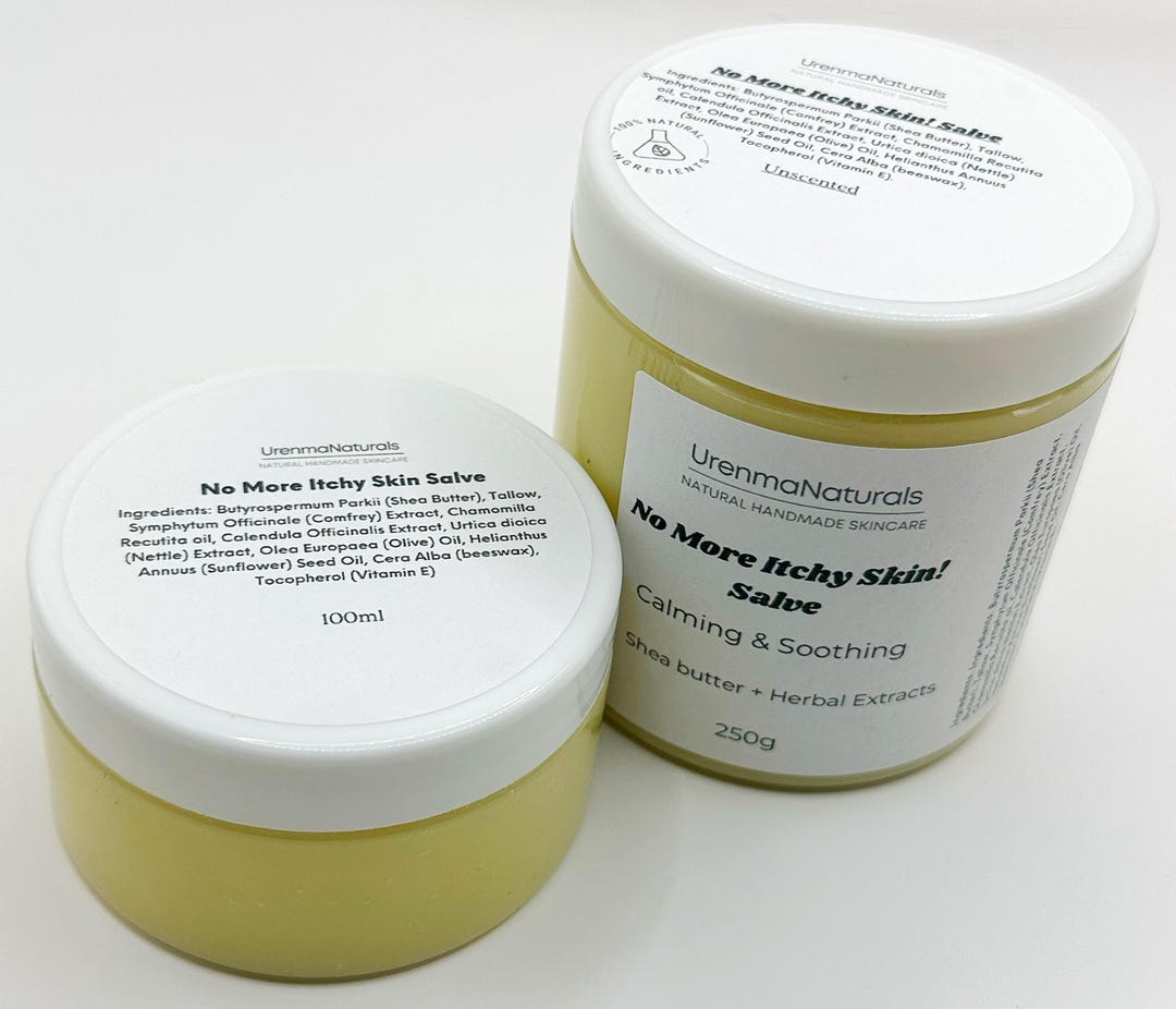 Itchy Skin Salve: Calendula, Chamomile & Nettle Cream - Etsy
