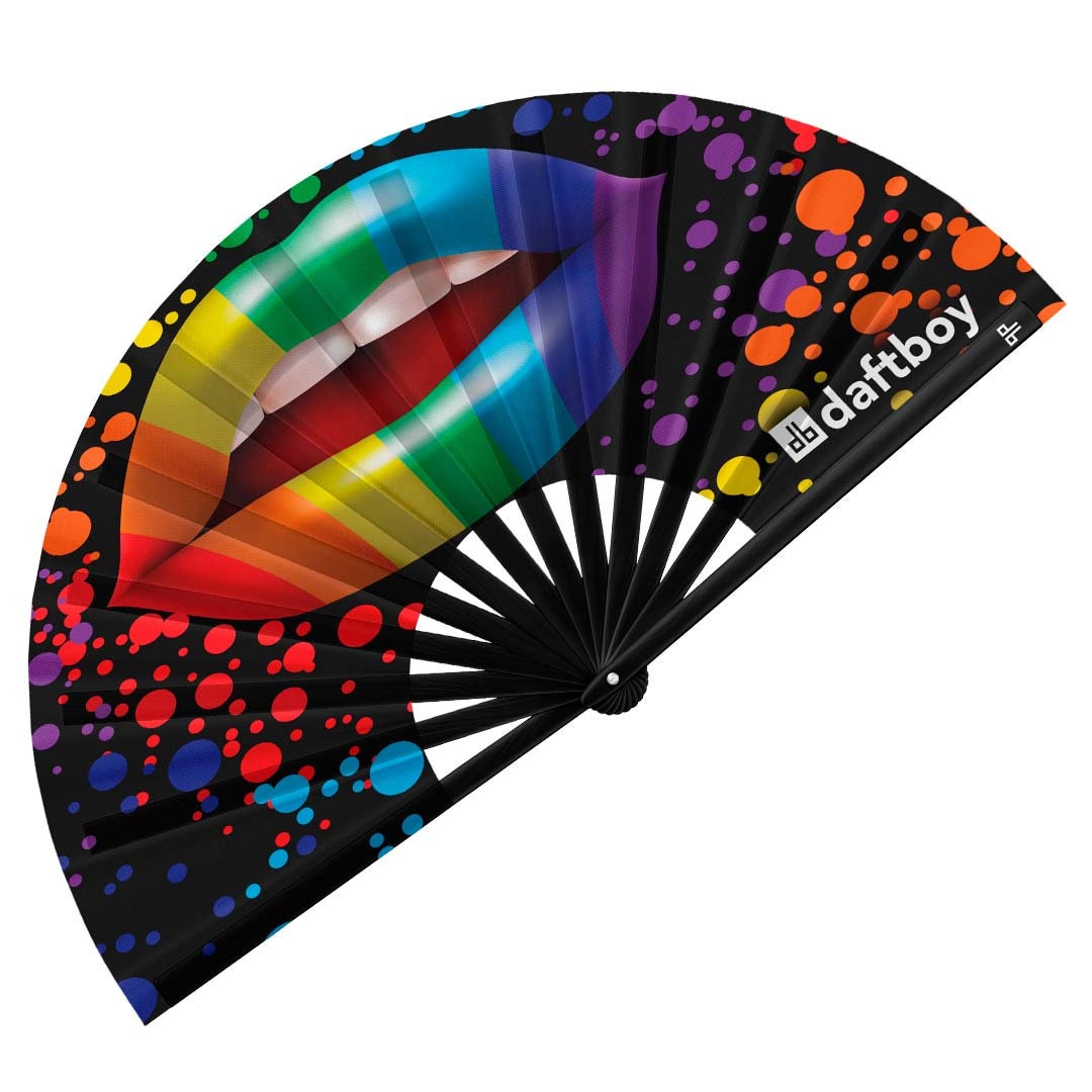 Pride Lips Fan - Etsy