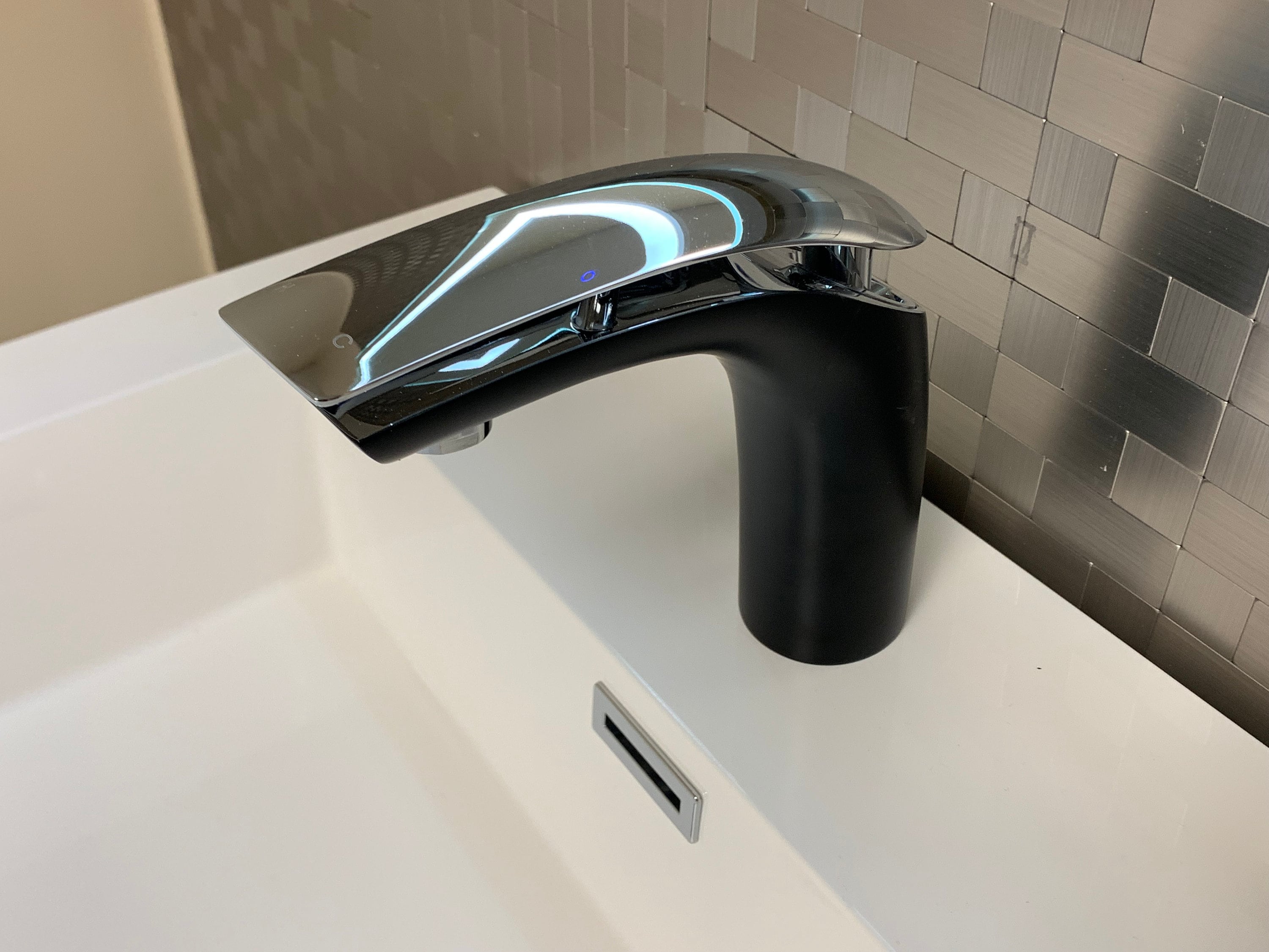 Modern 24 Single Bathroom Vanity Silver Grey/blackled | Etsy