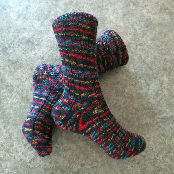 Hand Knitted Socks - Etsy