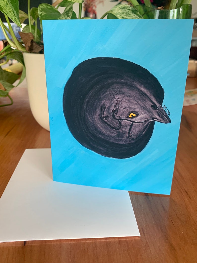 The Void Card - Etsy