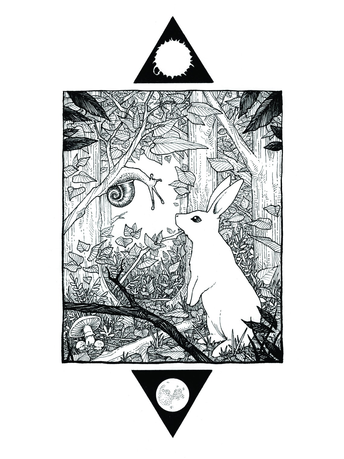 Curious || Witchcraft Art Print | Occult Art Print | Wiccan Art Print ...