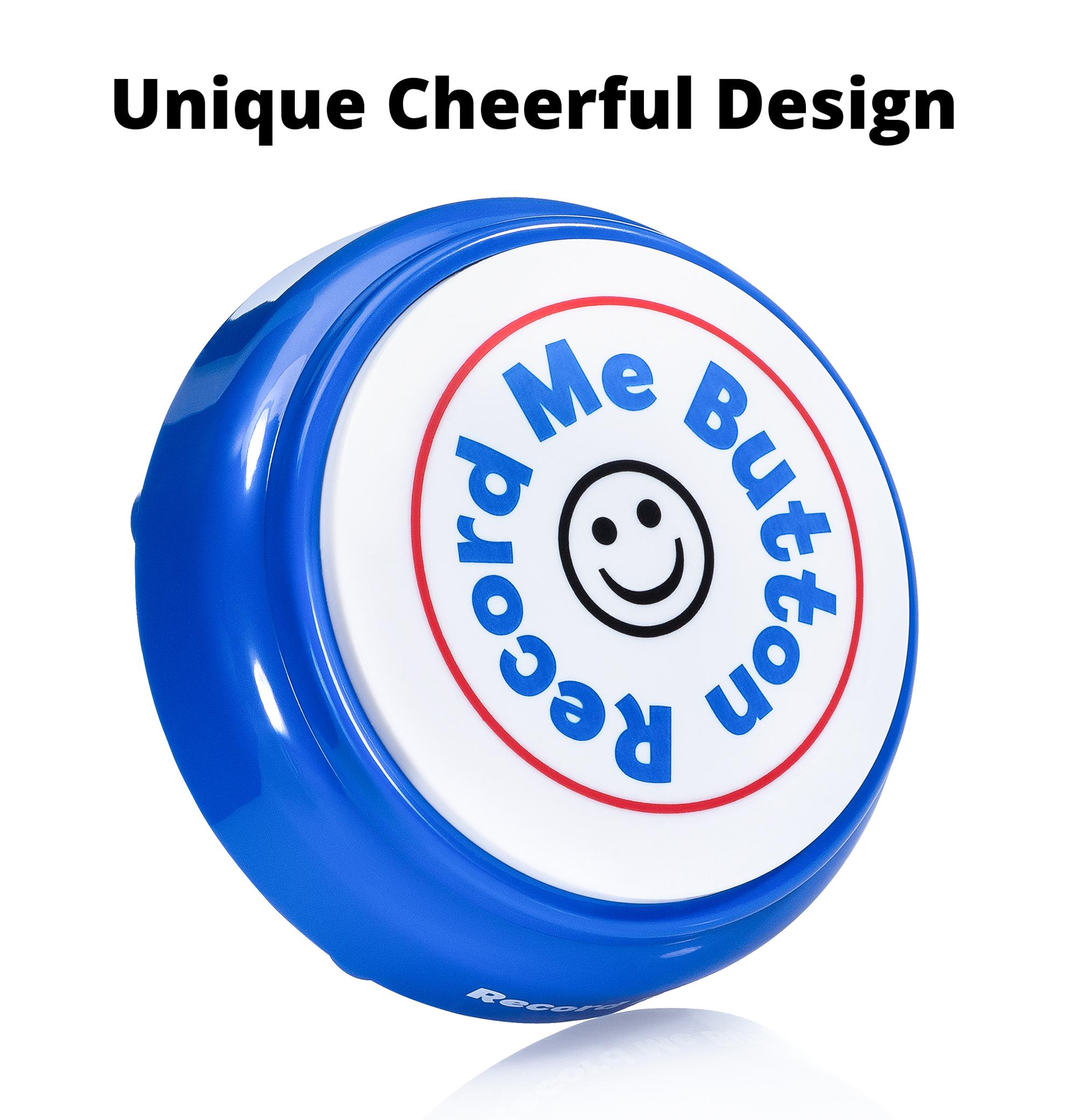 Recordable Sound Button – 30-second Custom Audio Message, Blue - Etsy