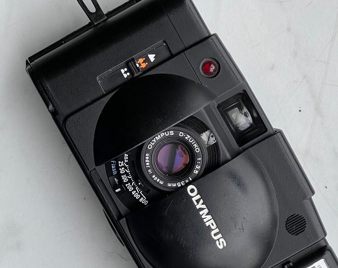 Olympus XA2 With Olympus A11 Flash Vintage Analog Film Camera - Etsy