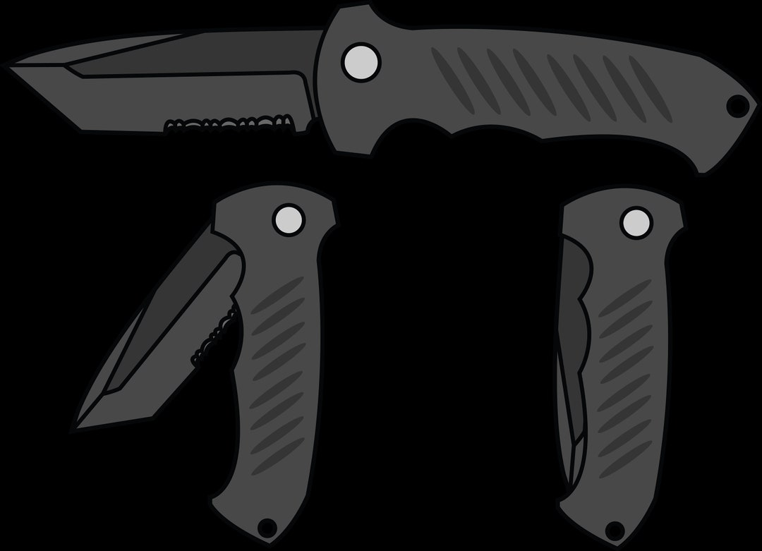 Tanto Style Knife Vector Graphic - Etsy