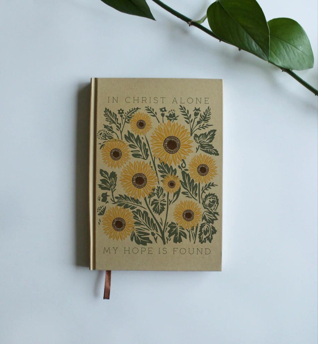 In Christ Alone My Hope is Found | Hymn Hardcover Journal - Etsy