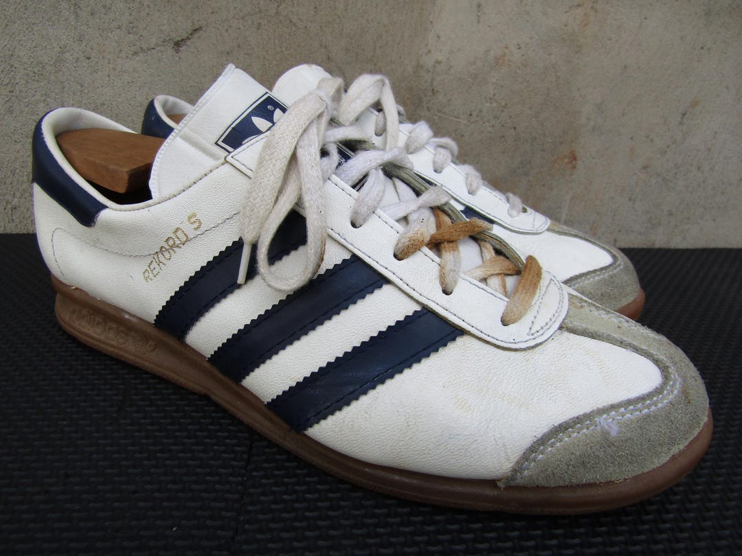 Adidas Rekord S NOS Vintage Retro Like Samba White Tennis Classic UK 6. ...