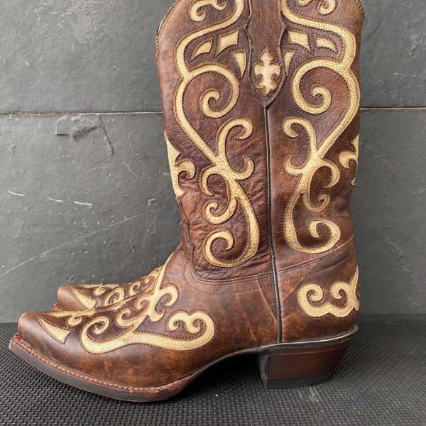 Inlay Boots - Etsy