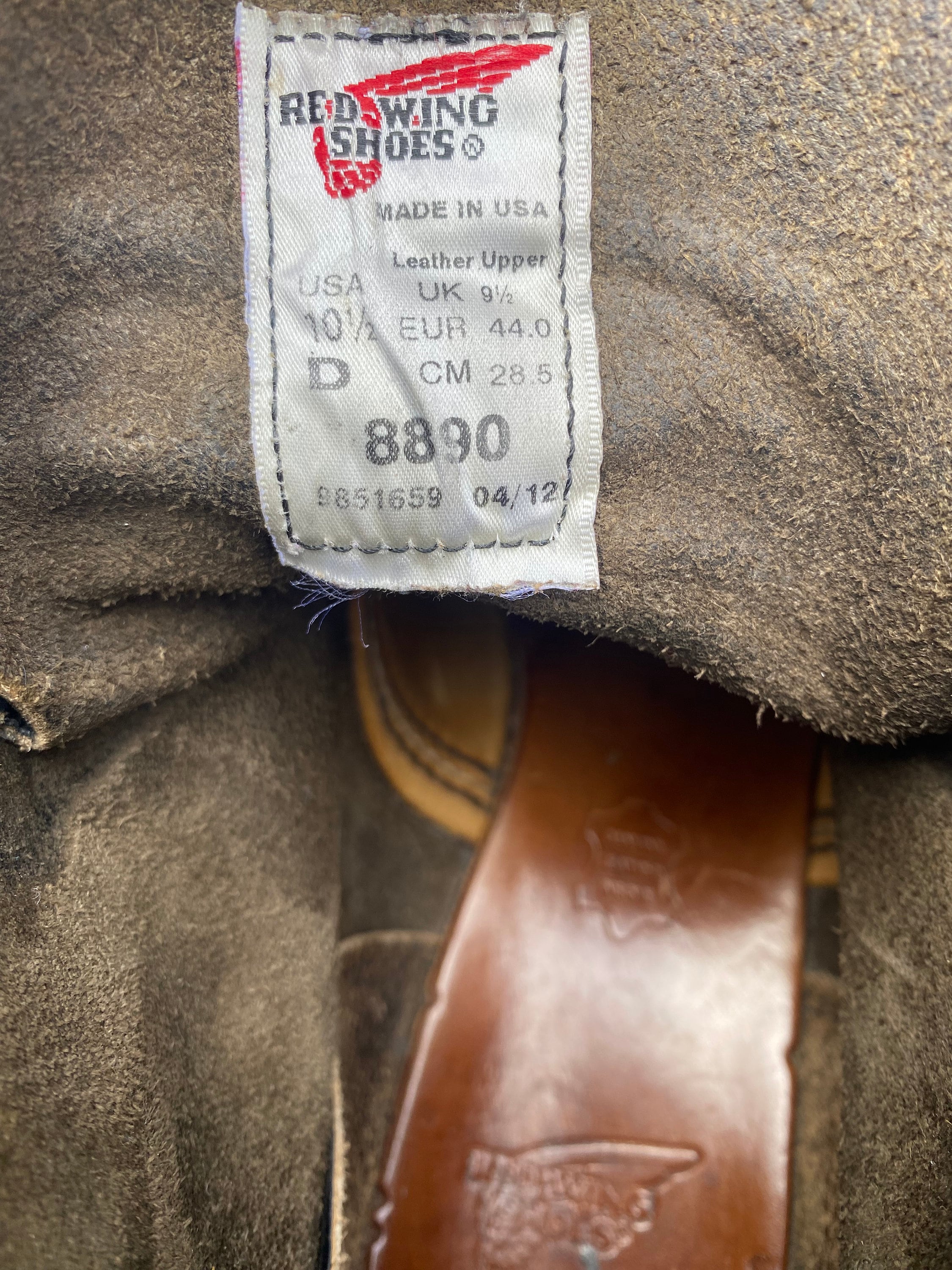 Red Wing 8890 Heritage Moc Toe Leather Boots Made USA Black - Etsy