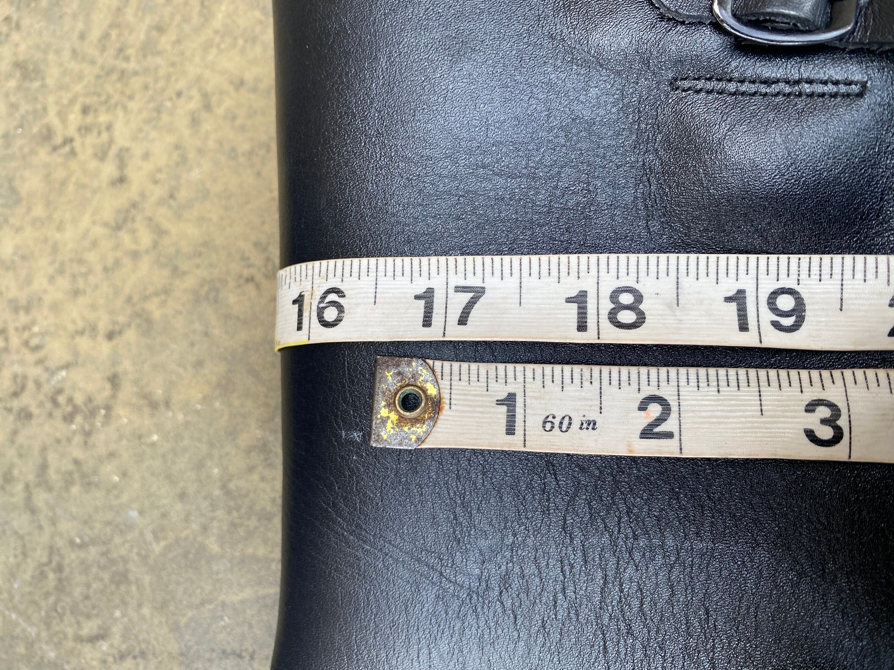 VTG Motorcycle Police Patrol State Trooper Leather Equestrian Riding ...