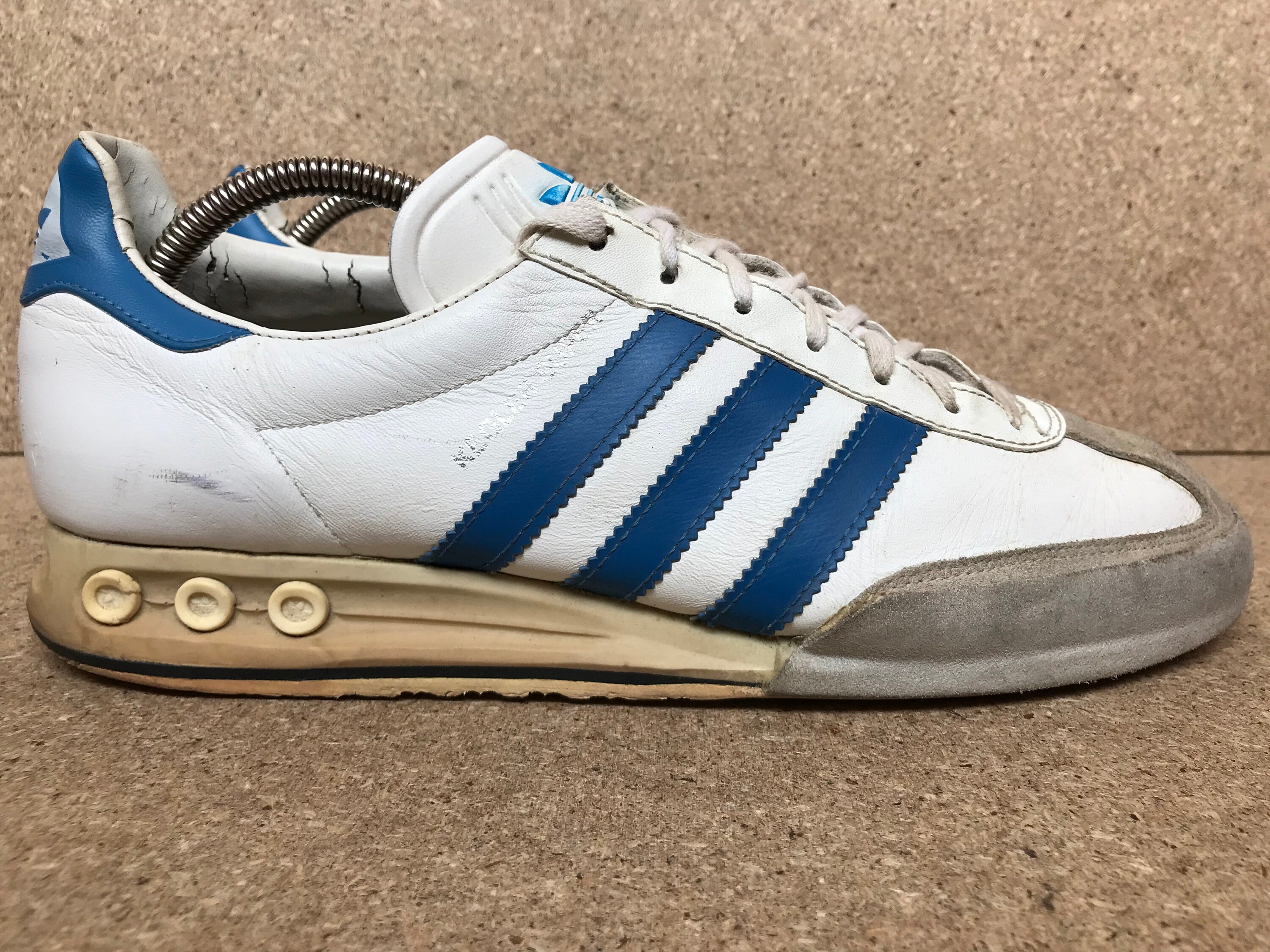 Vtg Adidas Kegler Super Made in West Germany White x Blue Men - Etsy España
