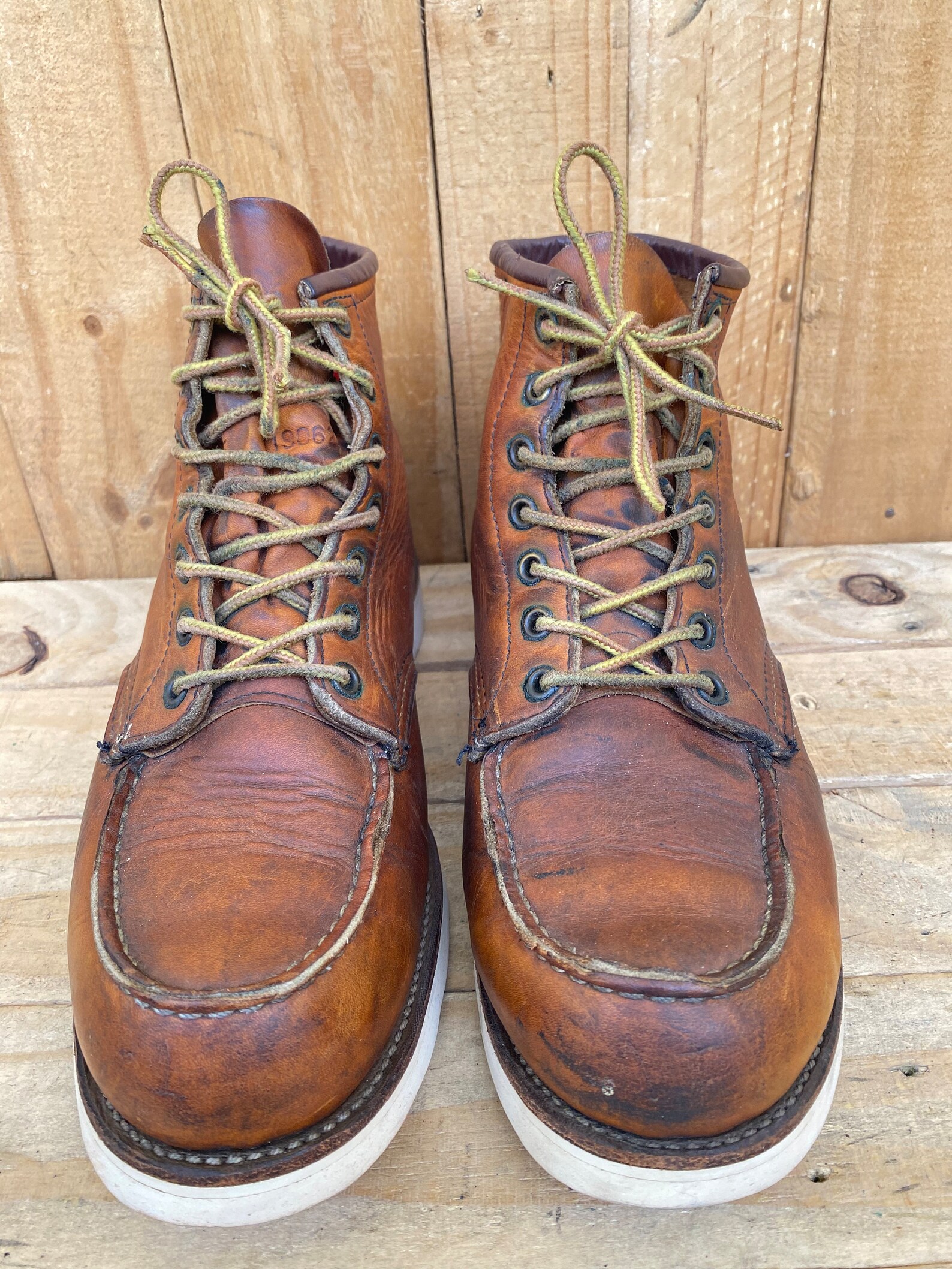 Rare Vintage70s 80s RED WING Irish Setter Moc Toe Leather | Etsy