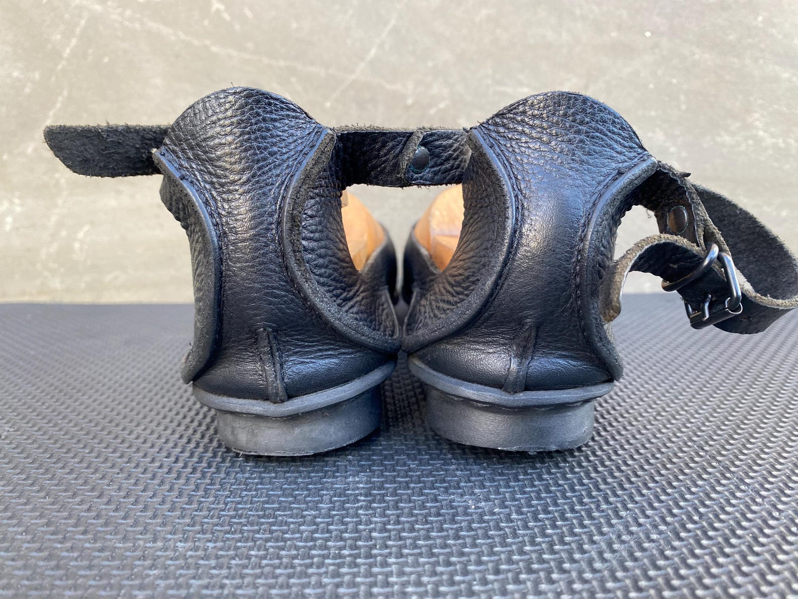 Trippen Black Medieval Leather Comfort Mary Jane Court Shoe TIDY EU 37 US 7 - Etsy