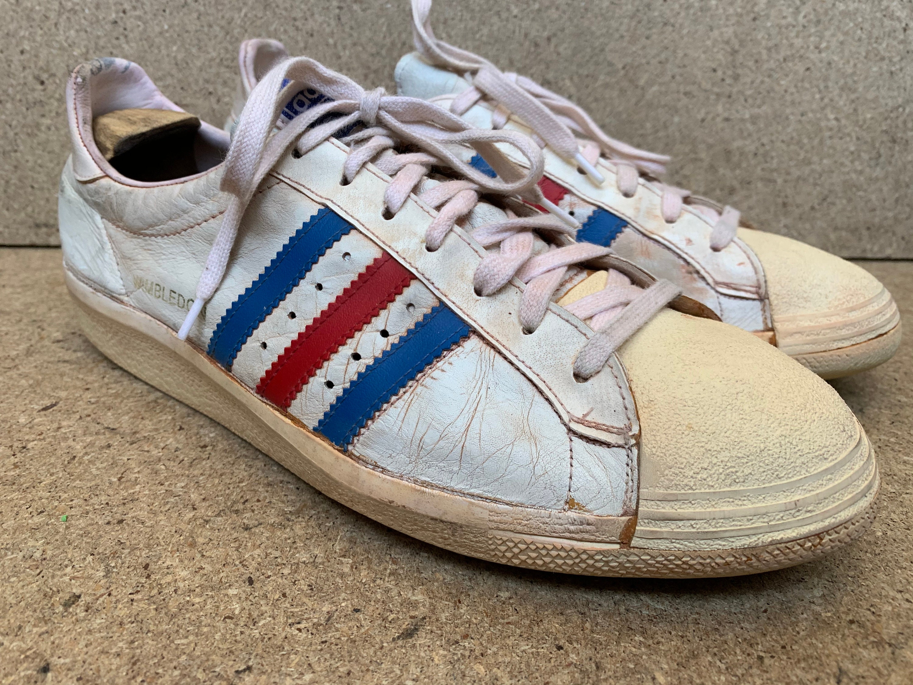Rare Vintage Adidas Wimbledon Made in West Germany 70's 8 | Etsy