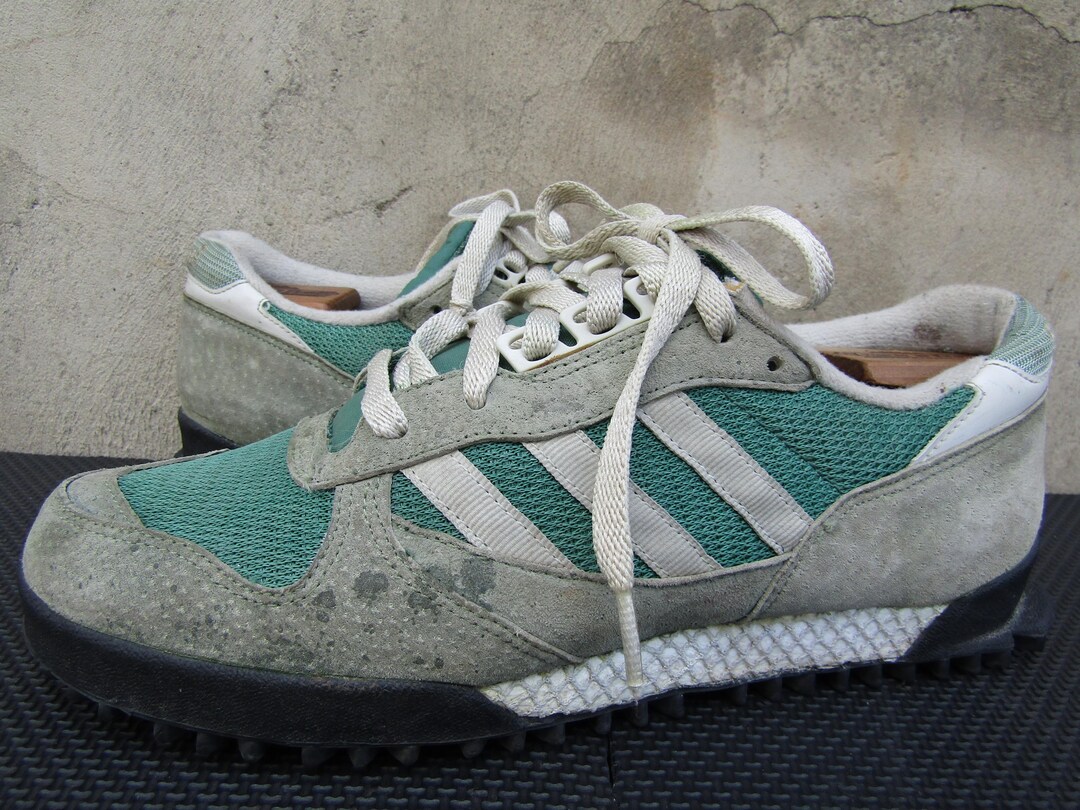 Vintage ADIDAS Marathon TR Trainer Classic Multicolor Korea Made Uk 9 ...