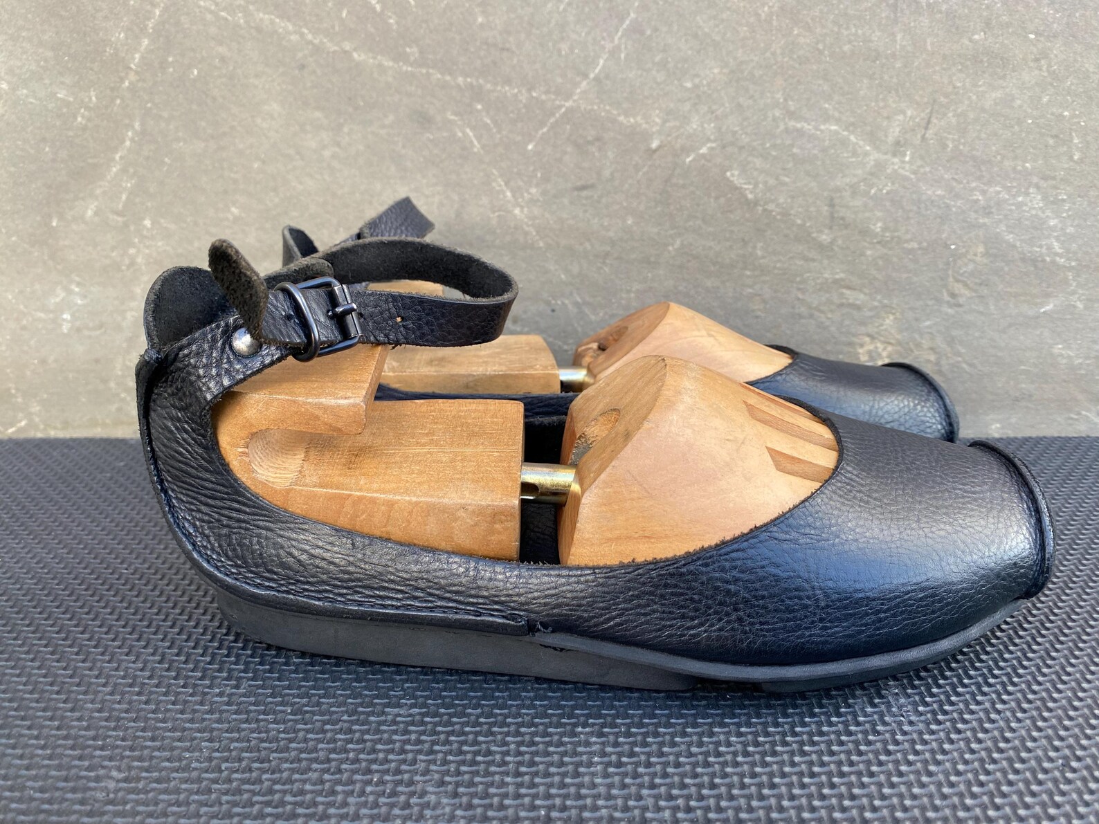 Trippen Black Medieval Leather Comfort Mary Jane Court Shoe TIDY EU 37 US 7 - Etsy