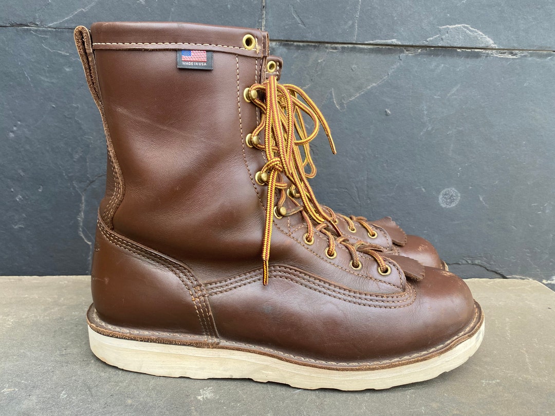 Danner Power Foreman 8 Mens US 11 EE Brown Leather Waterproof Work Boot ...