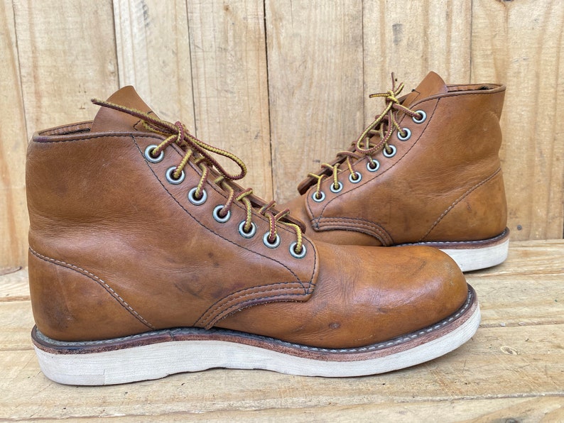 Red Wing Heritage Classic Round Toe 9107 9111 Boots Leather | Etsy