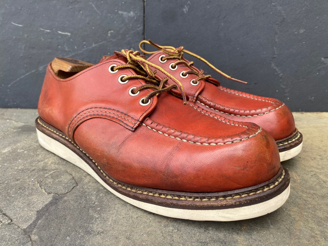 Red Wing 8103 Oxford Red Brown Orola Set Mock Low Cut Short Boots US 8. ...