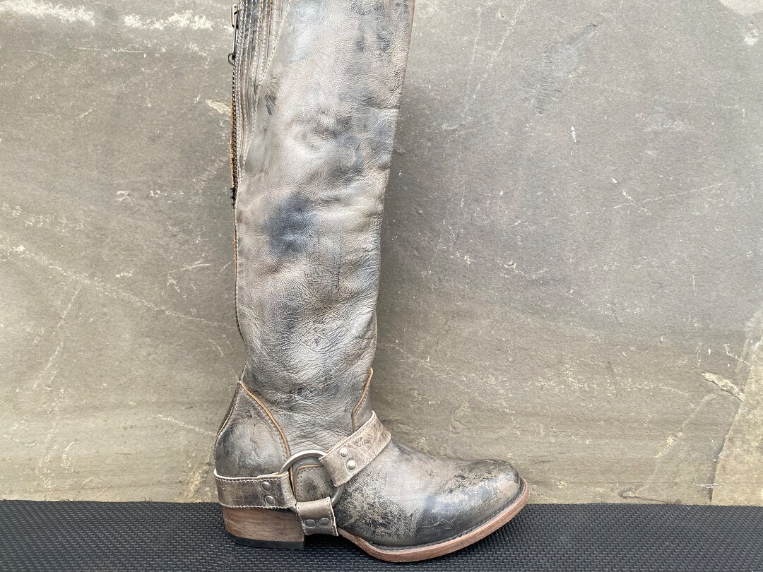 Freebird by Steven Stone Wash Sterling Harness Distressed Leather ...