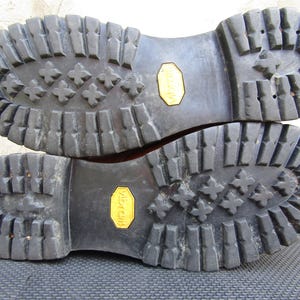 Vintage Red Wing 899 Round Toe Leather Work Boots Mens Sport Vibram UK ...