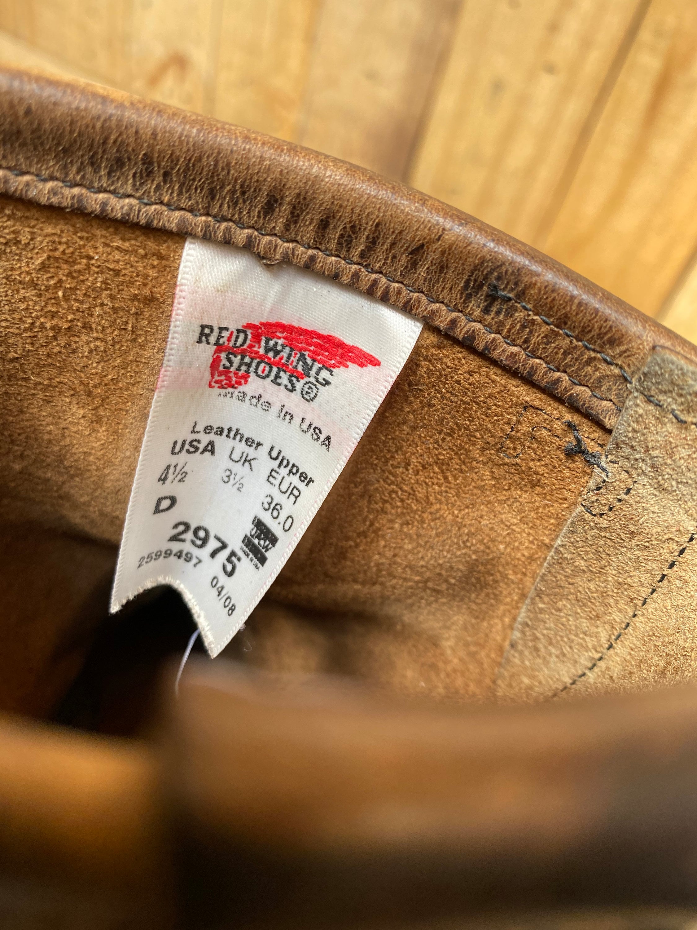 Red Wing Heritage Engineer Boots 2975 Brown Leather Sz men | Etsy