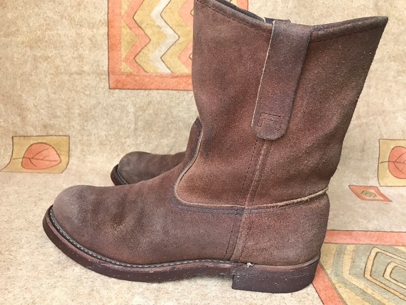 Red Wing Heritage 8189 Pecos Suede Engineer Boot Cork Sole | Etsy Red Wing Heritage 8189 Pecos Suede Engineer Boot Cork Sole | Etsy