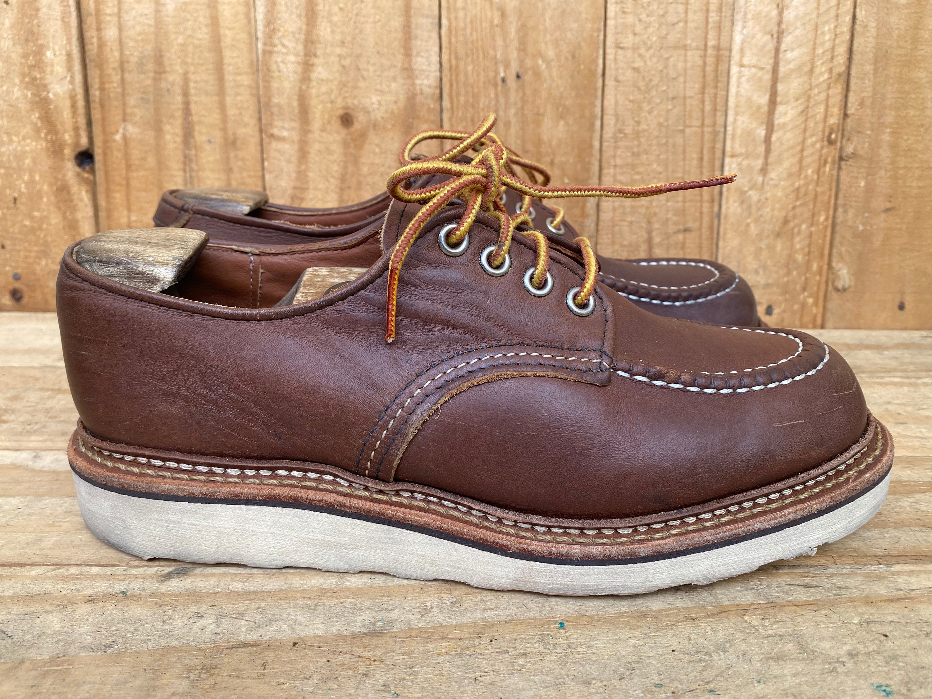 Red Wing 8109 Men's Work Oxford Oro-iginal Leather - Etsy