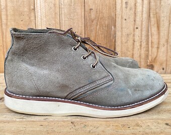 Red Wing Suede Boots - Etsy