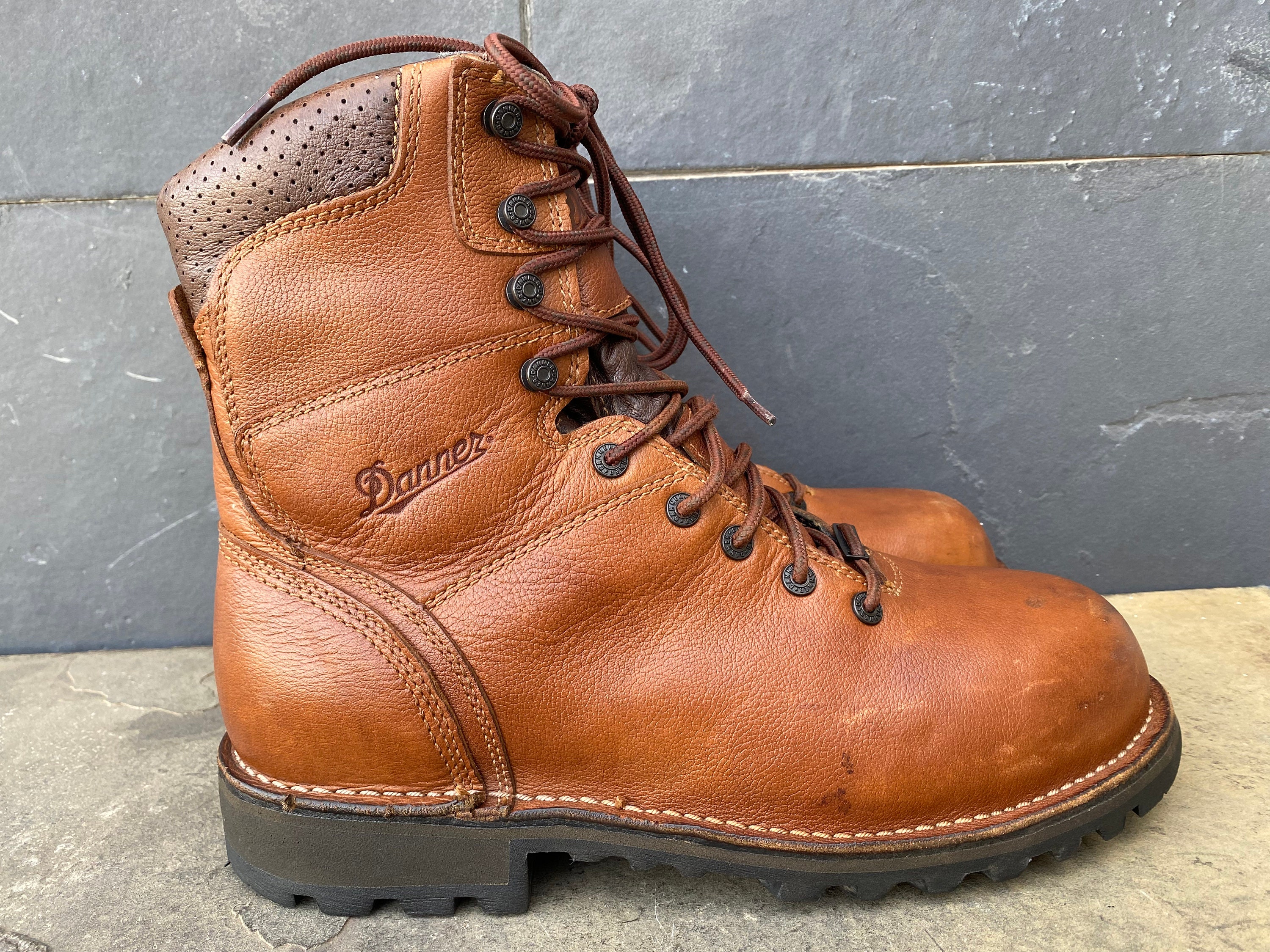 Danner Workman GTX 8 Brown Boot Mens Size 11 Steel Toe 400G NMT ...