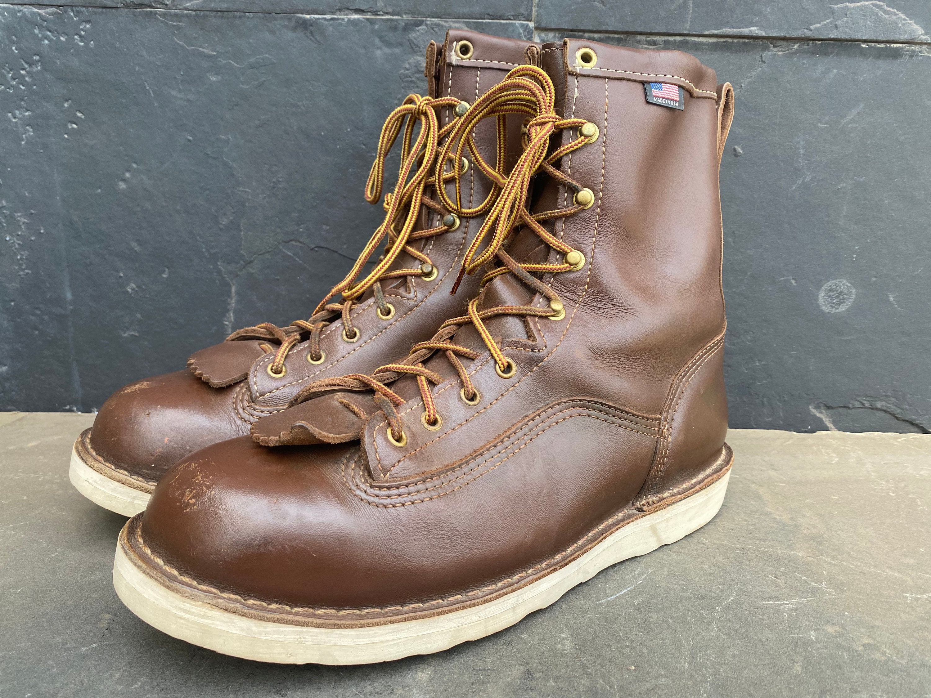 Danner Power Foreman 8 Mens US 11 EE Brown Leather Waterproof - Etsy