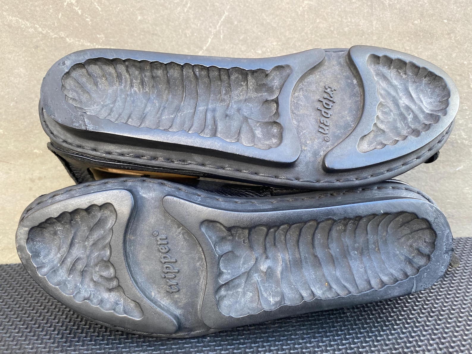 Trippen Black Medieval Leather Comfort Mary Jane Court Shoe TIDY EU 37 US 7 - Etsy