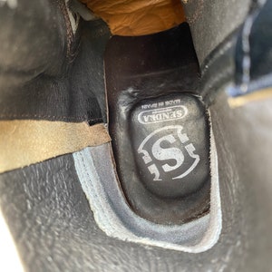 SENDRA Blue Cowboy Boots Nubuck Leather and Python Leather Sz 38 | US 7 ...