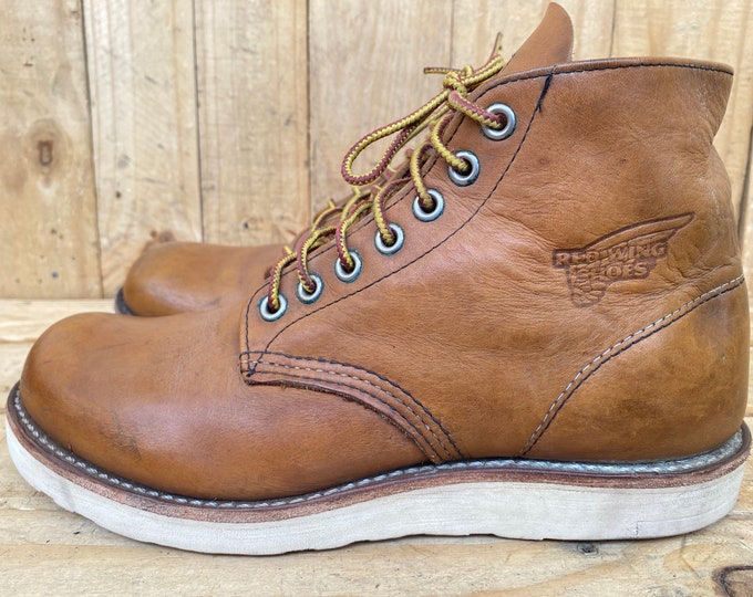 Red Wing Heritage Classic Round Toe 9107 9111 Boots, Leather Work - Sz ...