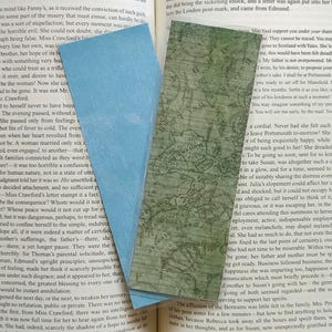 Travel Bookmarks: Compass, Map, Anchor - Laminated Double Sided - Etsy