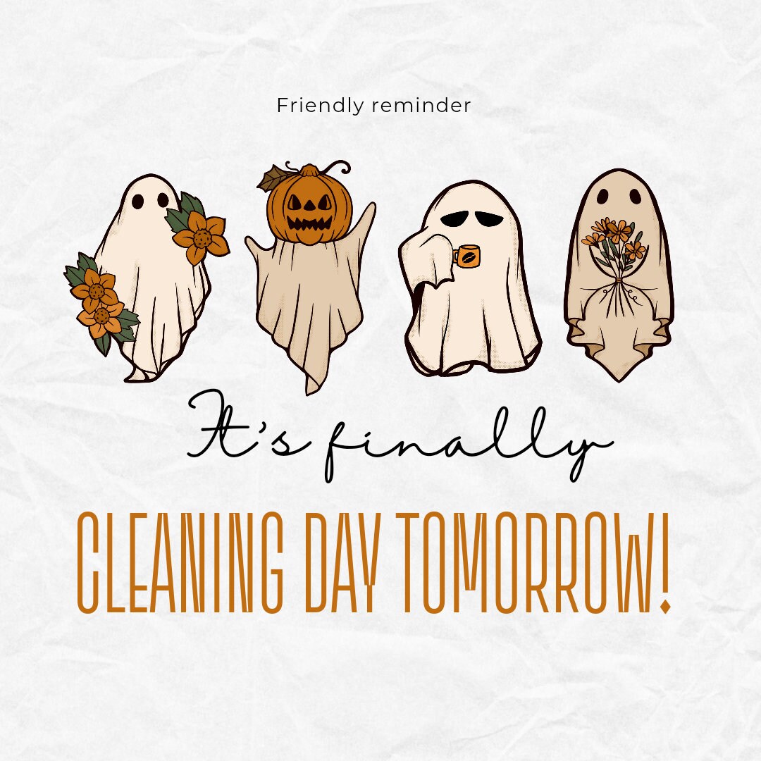Cleaning Reminder - Etsy