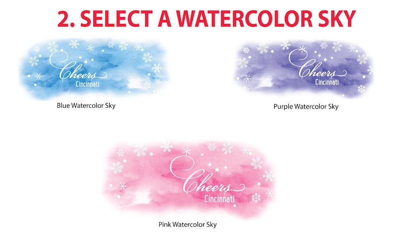 Charleston Skyline Christmas Cards, South Carolina, Holiday Cards, Xmas ...