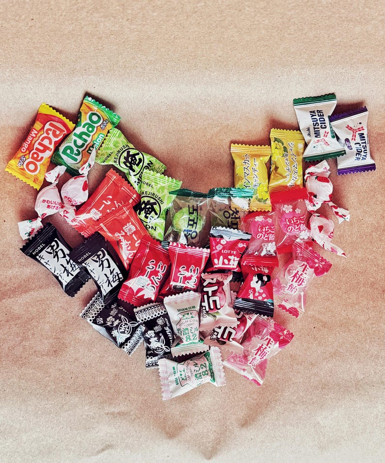 Premium Asian Candy Variety Pack Candy Exploration Gift Bag - Etsy