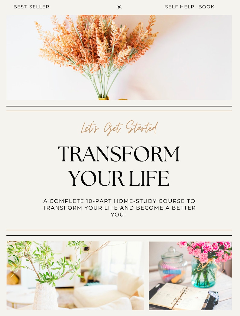 PLR: Transform Your Life Ebook, Personal Development Guide, Empowerment ...